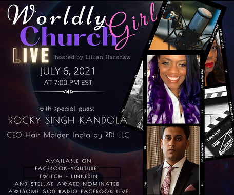 Live again with The Worldly Church Girl Podcast – rockykandola